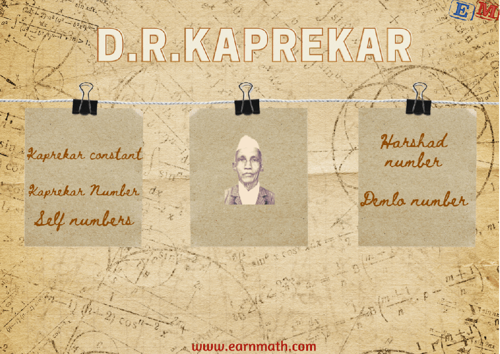 D.R.Kaprekar - www.earnmath.com